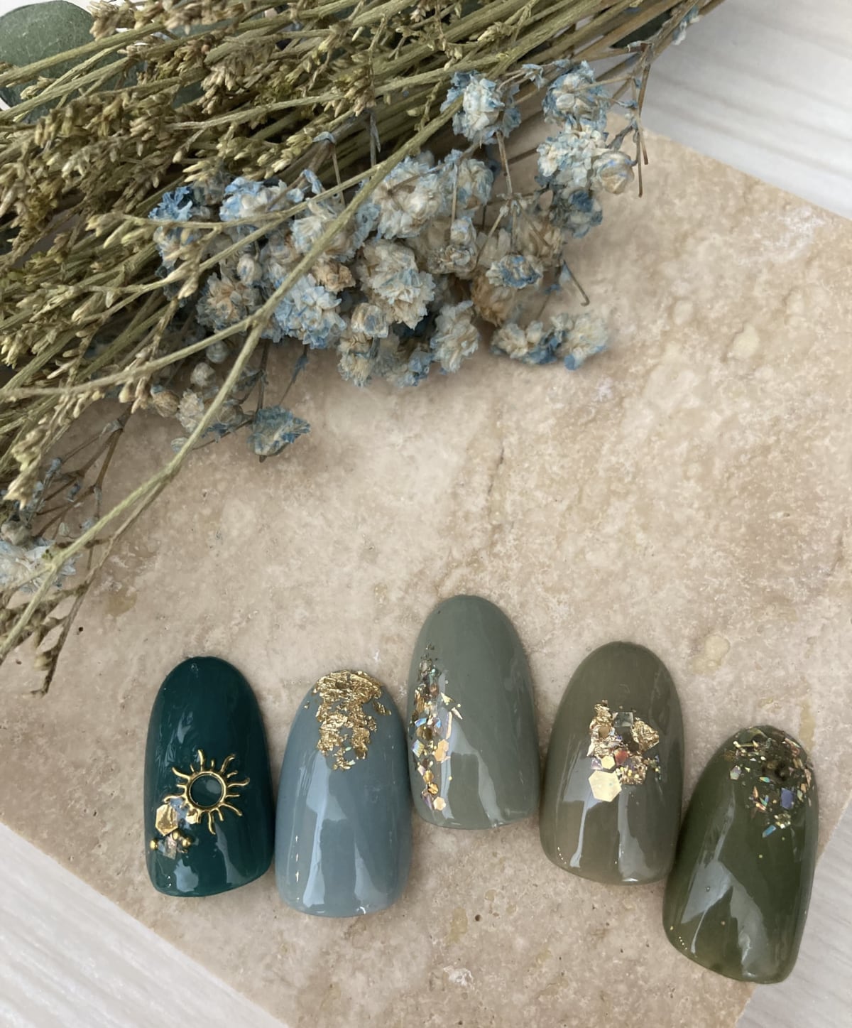 100均ジェルカラーチャート♡秋にぴったりグリーン編 – lamire [ラミレ]